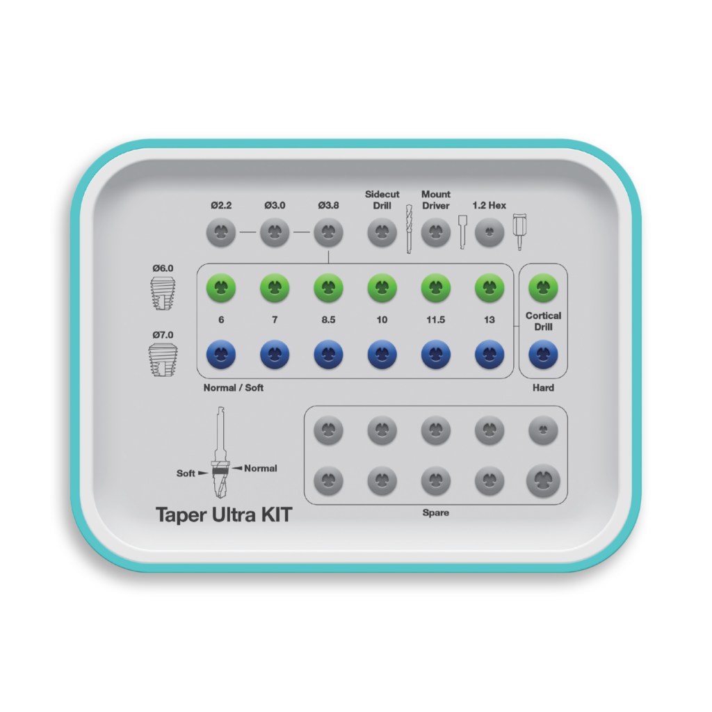 Taper Ultra Kit - Hiossen® Implant
